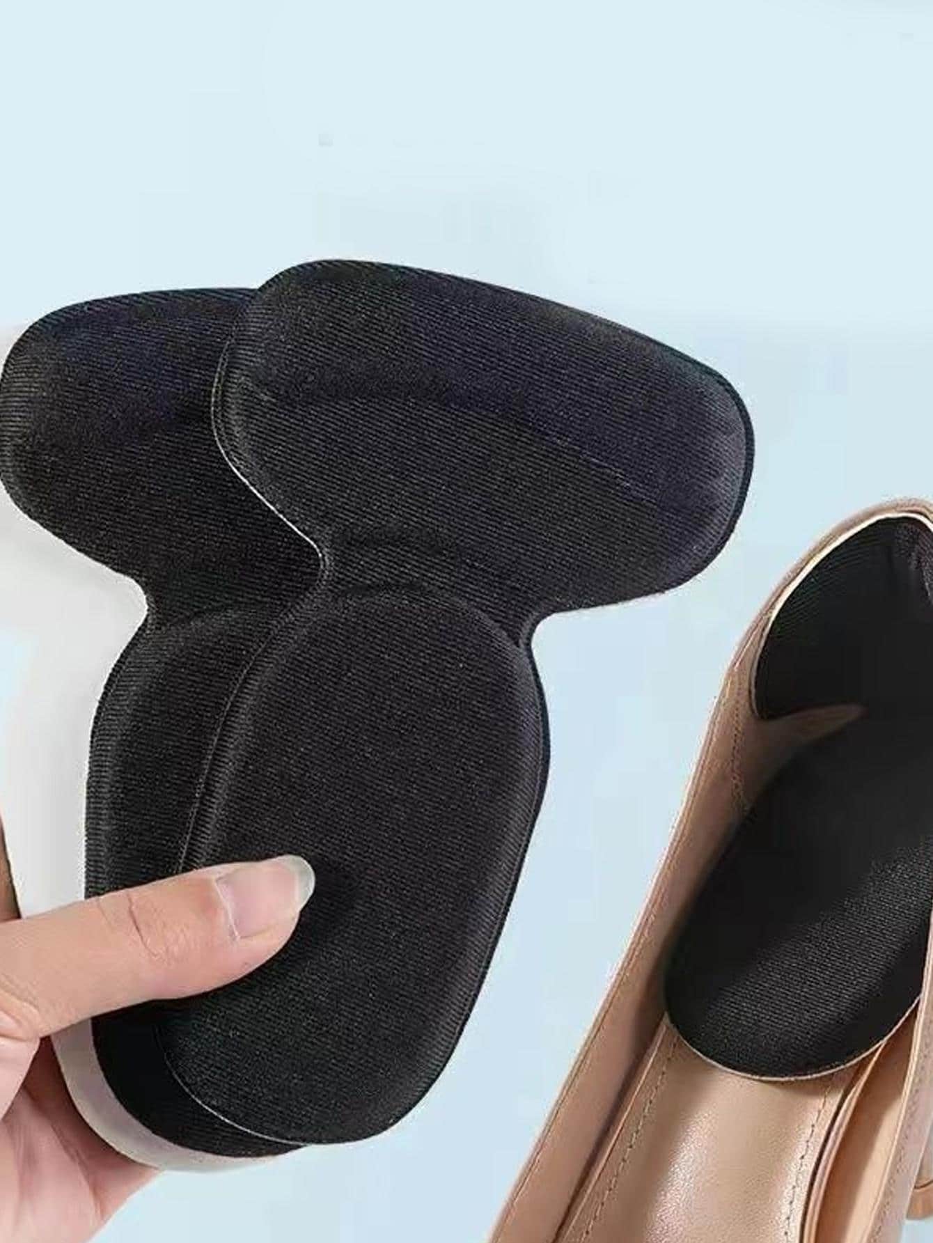 New Arrival T-strap Sticky Heel Pads With Polka Dot Design For High ...