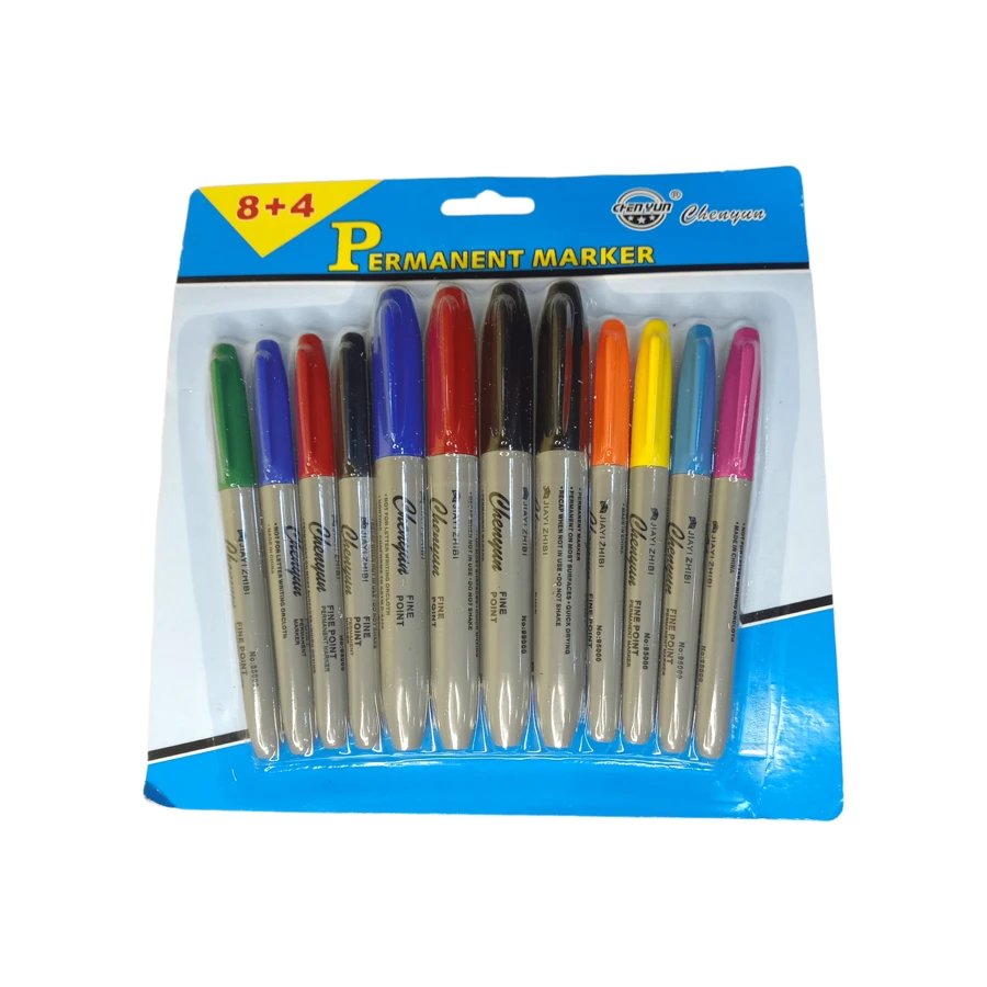Permanent Markers Set 12 Pieces Chenyun | SHEIN USA
