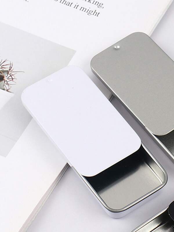 Mini Push-Pull Lid Balm Box Portable Metal Small Box Slide Lid Small ...