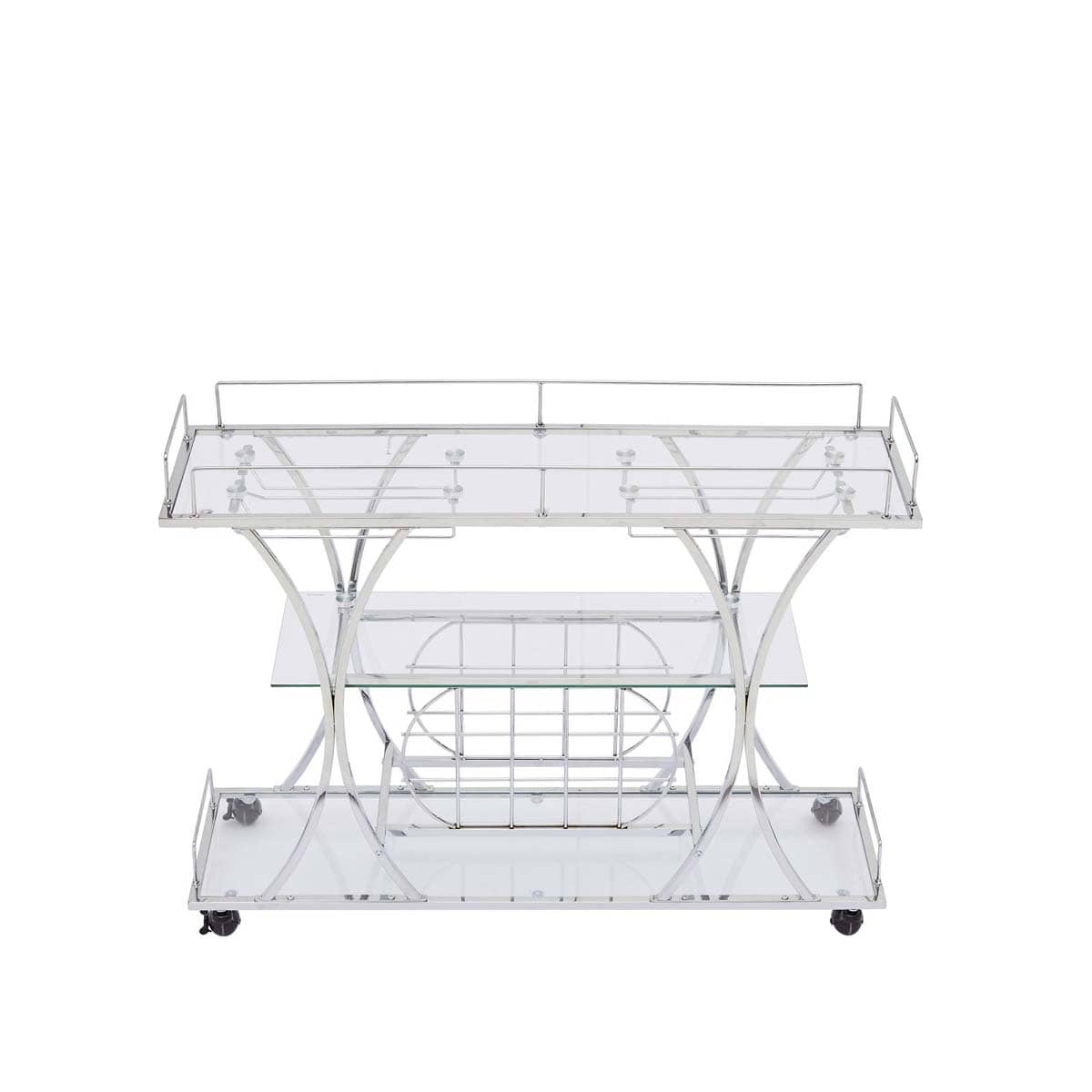 Kitchen & Dining Room Cart 3-Drawer Removable Storage Rack Trolley Cart ...