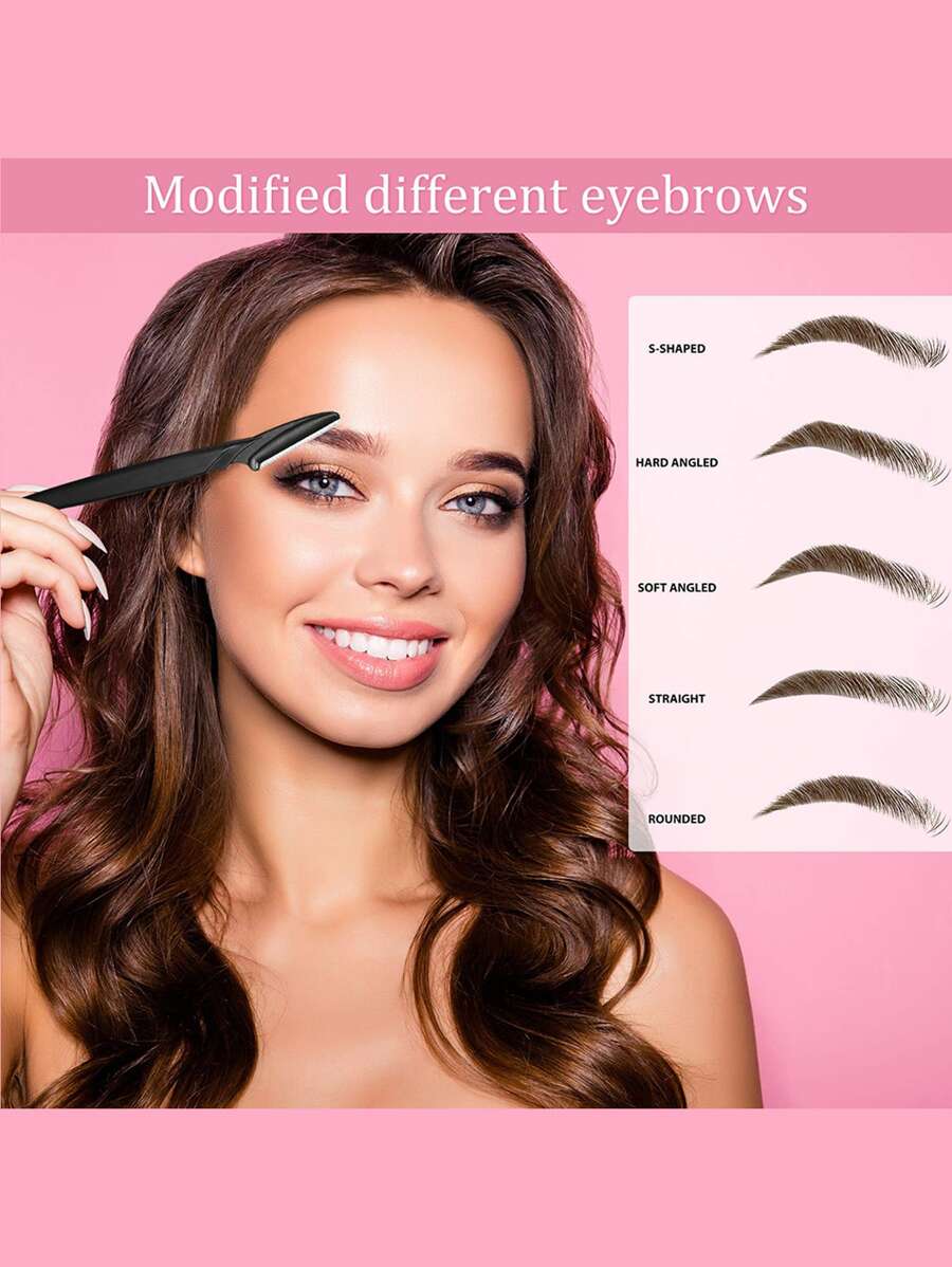 10pcs/Set Multicolor Grooming Eyebrow Razor & Shaver Set, Safety ...