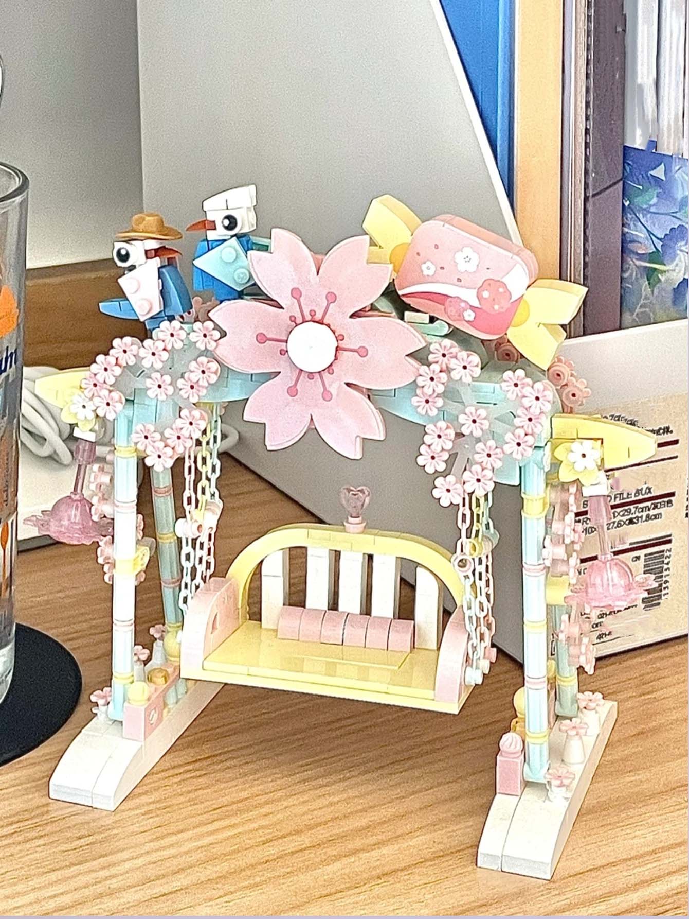 A Sakura Tree House Swing Construction Set | SHEIN USA
