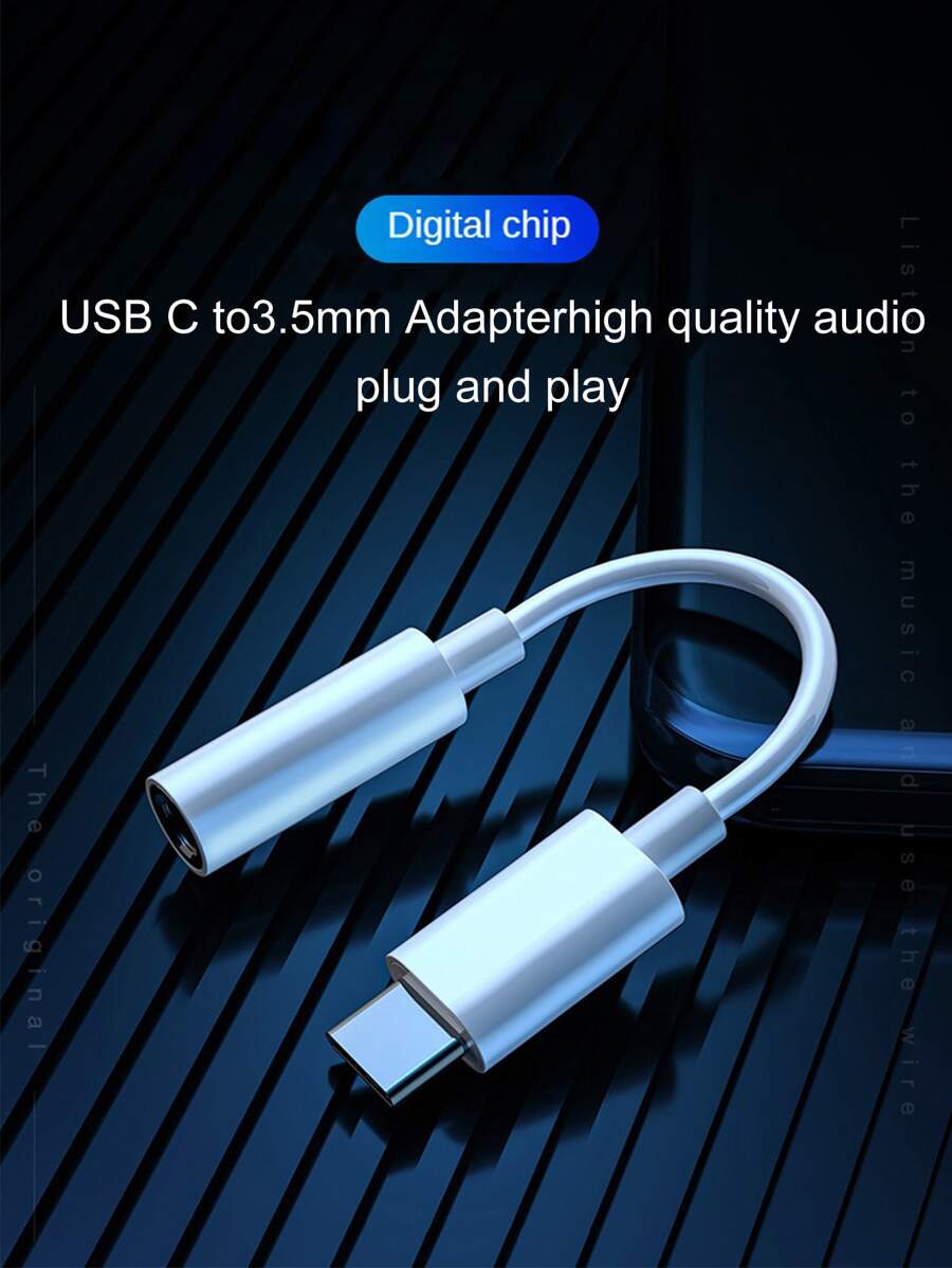 USB Type C To 3.5mm Female Headphone Jack Adapter,USB C To Aux Audio Dongle Cable Cord ...