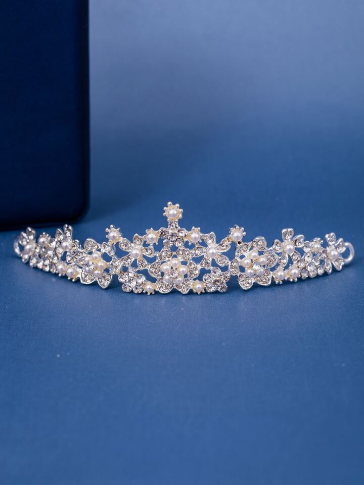 Simple Silver Tiara
