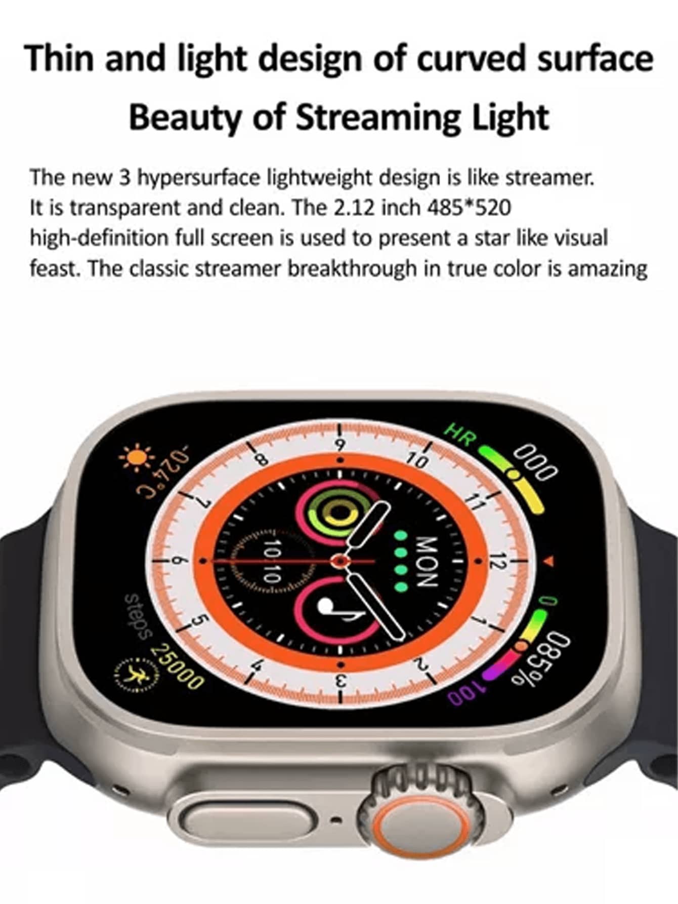 Smartwatch Hk8 Pro Max Con Pantalla 2.02inch Correa 49MM Reloj ...