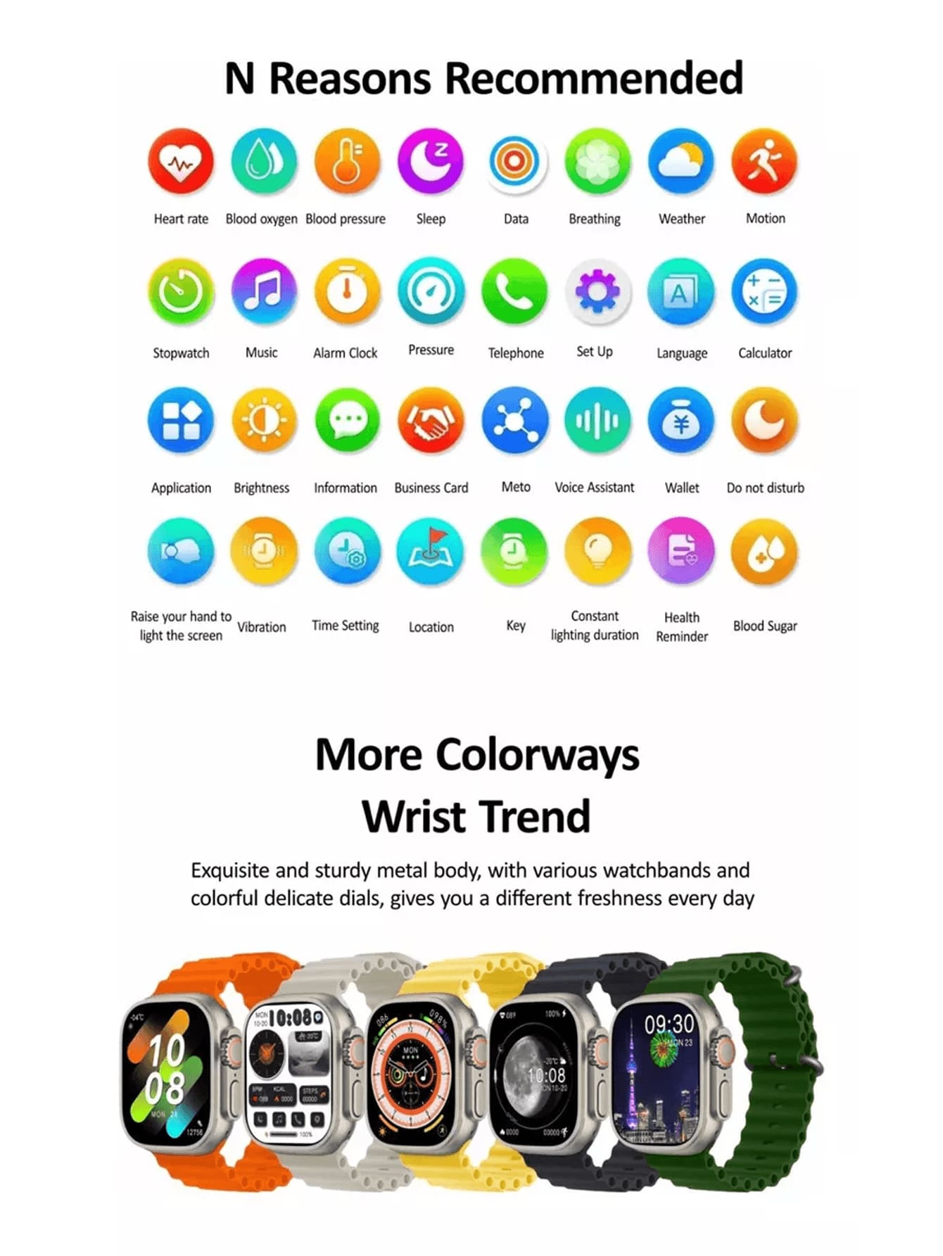 Smartwatch Hk8 Pro Max Con Pantalla 2.02inch Correa 49MM Reloj ...