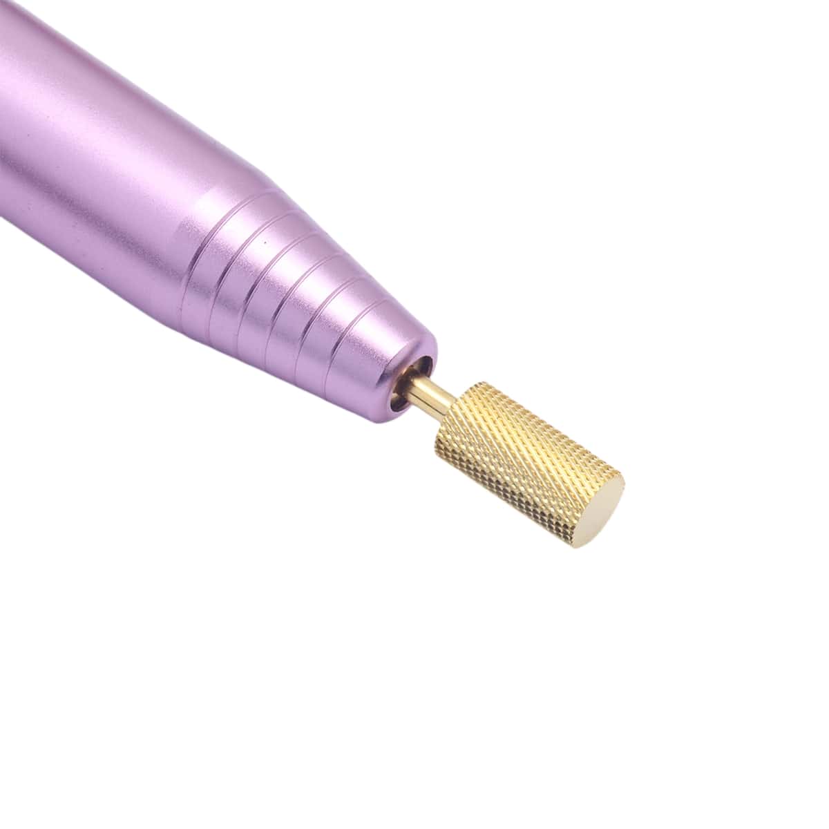 EasyNail Gold Flat Head 5mm Tungsten Carbide Bur Nail Drill Bit Cutter ...