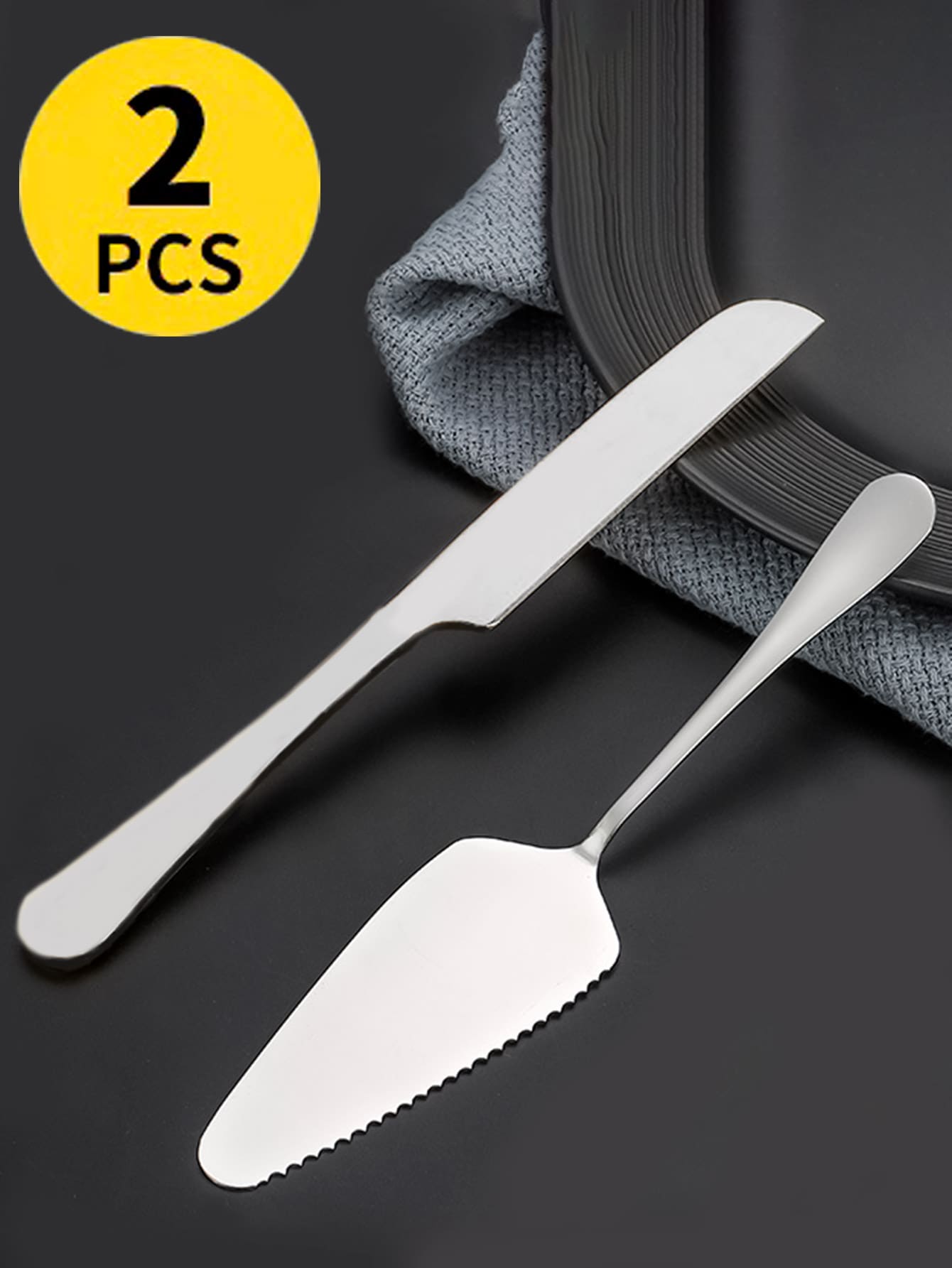 Stainless Steel Wedding Outdoor Cake Knife And Shovel Birthday Gift Set ...