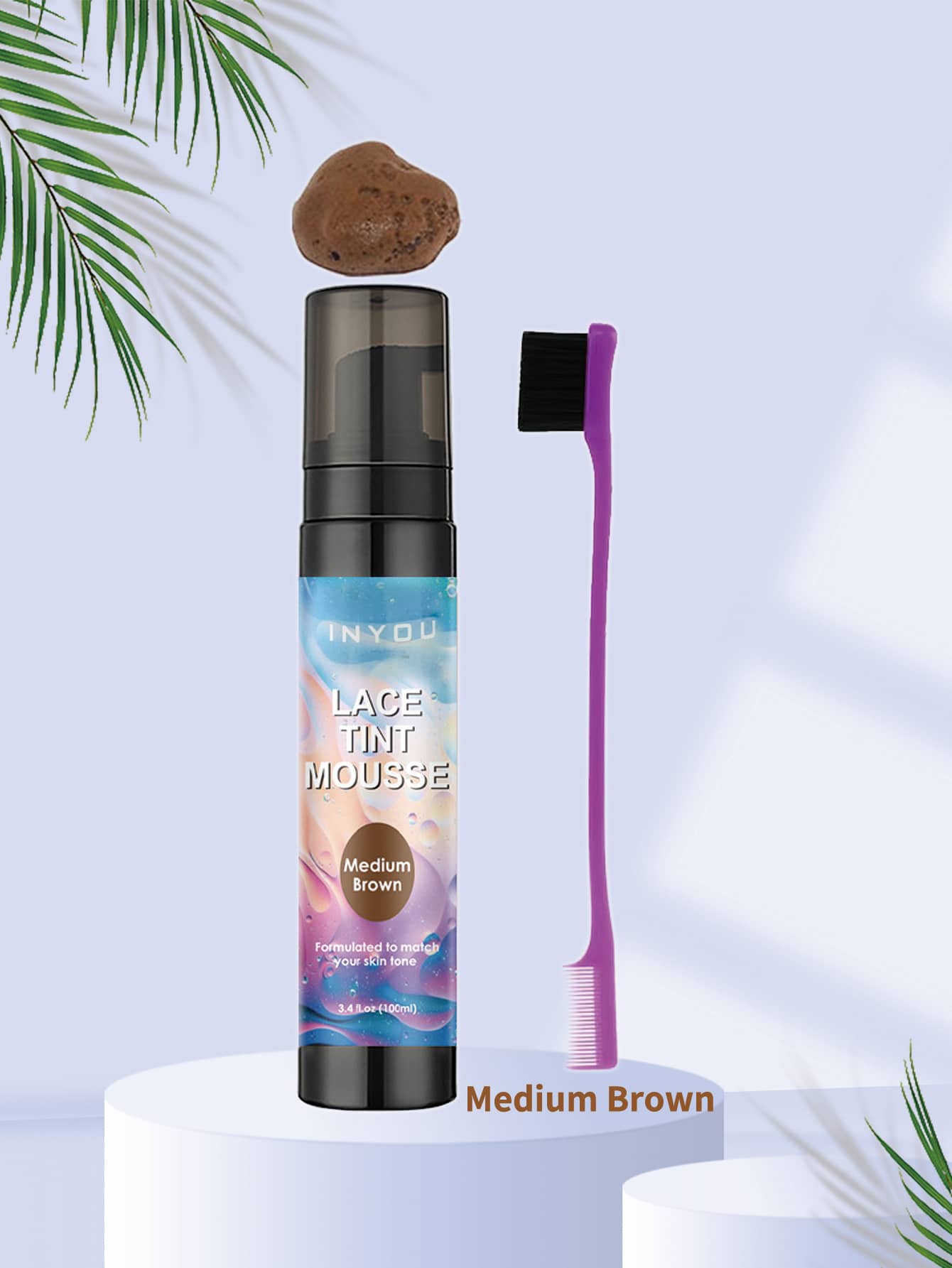 Lace Tint Melting Mousse - Concealer for Lace Wigs, Hair Wigs, Toupees ...