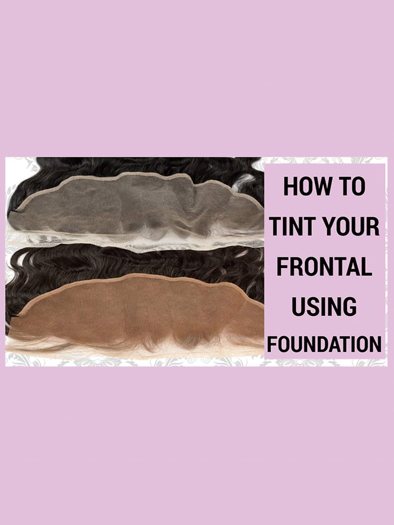 Lace Tint Melting Mousse - Concealer for Lace Wigs, Hair Wigs, Toupees ...