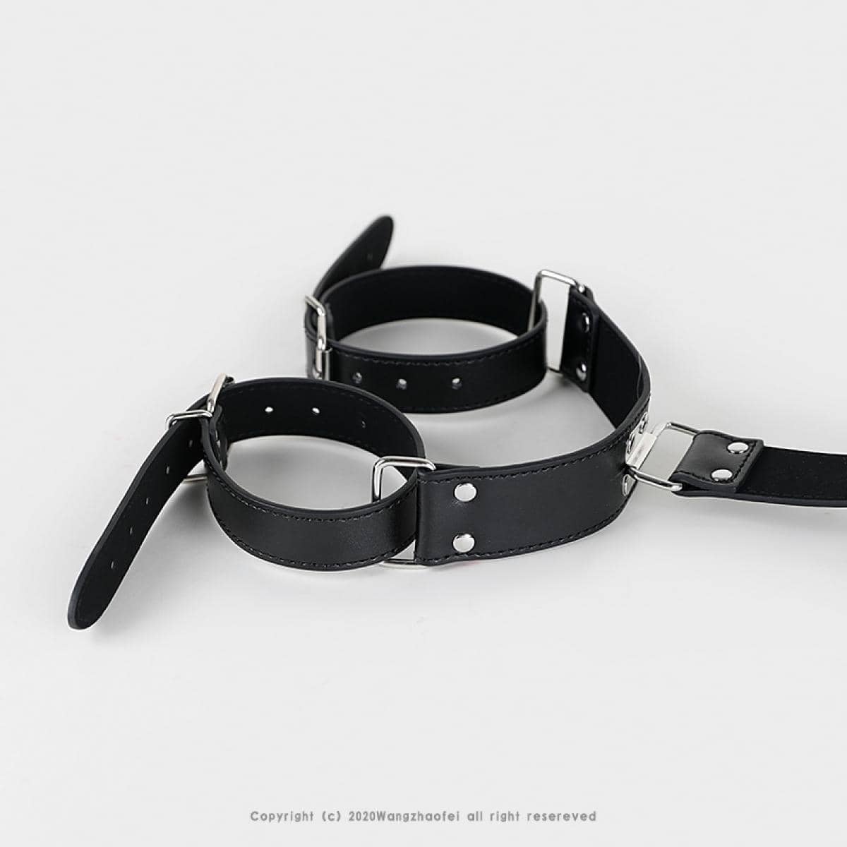Leather Bondage Handcuffs Bdsm Armbinder Restraint Arms Behind Back Straitjacket Sex Toys For