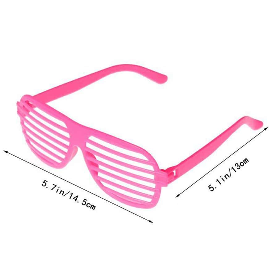 5pcs Random Color Shutter Shade Glasses For Performance, Dance Party ...
