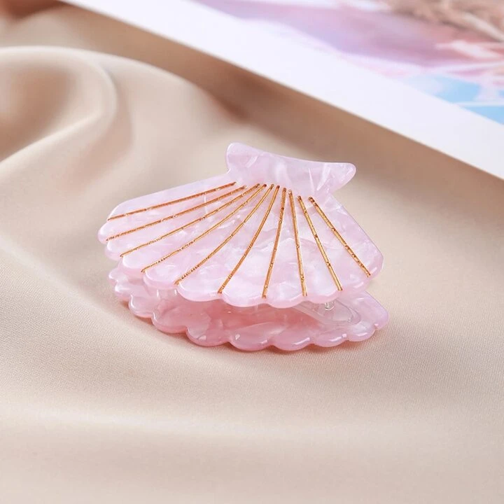 Shell Hair Clips