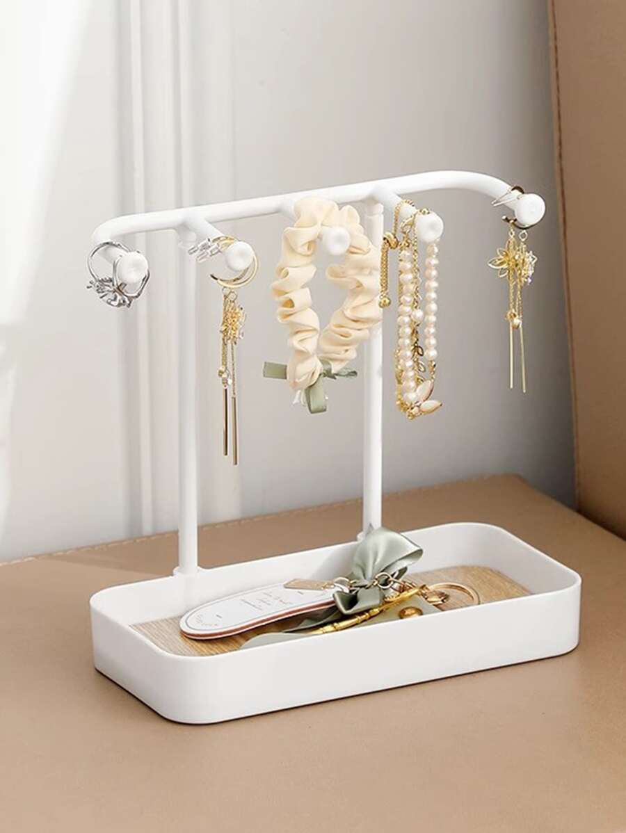 1pc Fashion Jewelry Organizer Hanging Display Stand, For Earrings ...