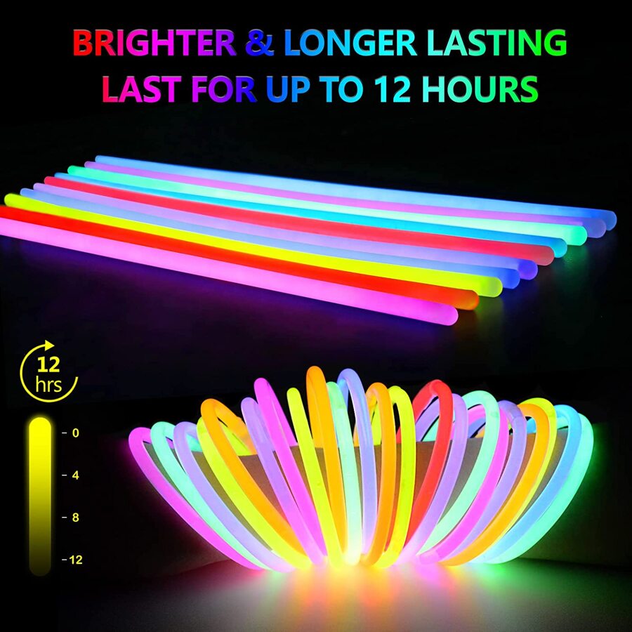 800pcs/box Luminous Stick Party Supplies Party Decorations 8inch(around ...