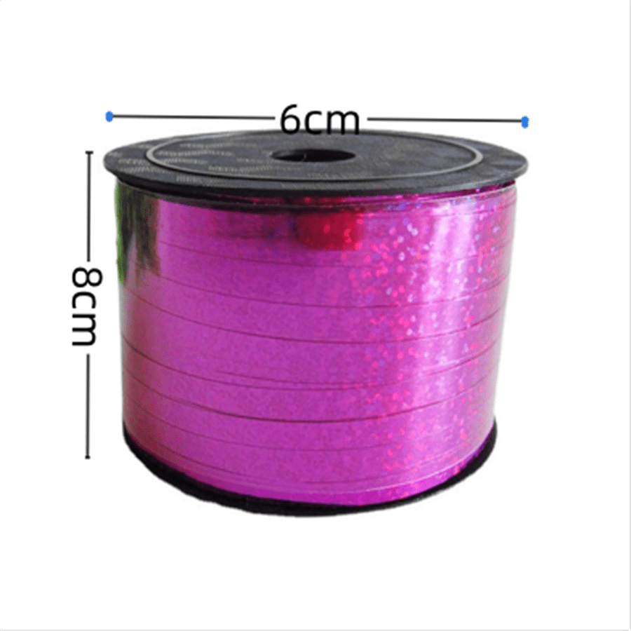 100 Yards Laser Ribbon For Wedding, Children's Birthday Party, Balloon ...