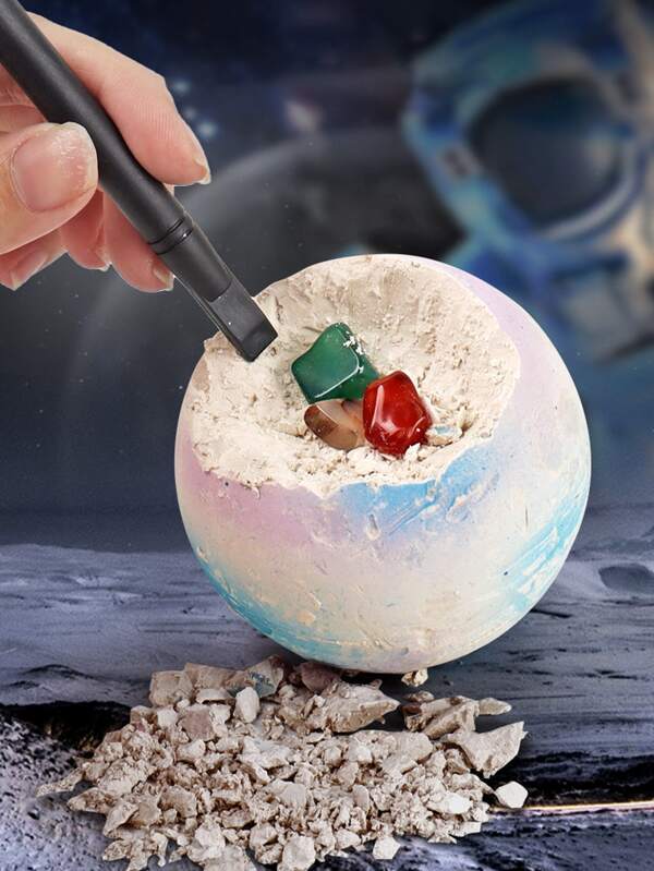 Puzzle Archaeological Digging Toys, Gemstone Digging Kit, Planet ...