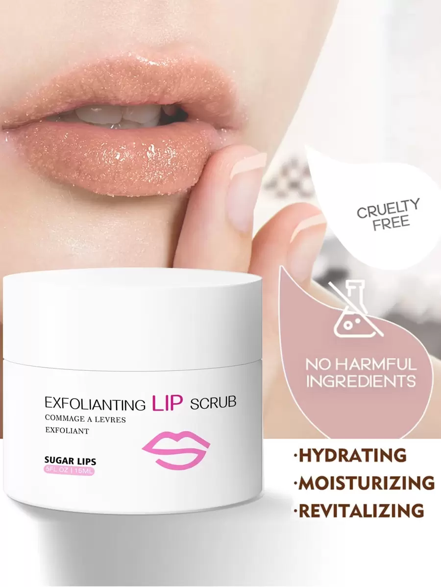 Exfoliating Lip Scrub Hydrating Moisturizing Revitalizing Exfoliating Facial Peel Shein Usa