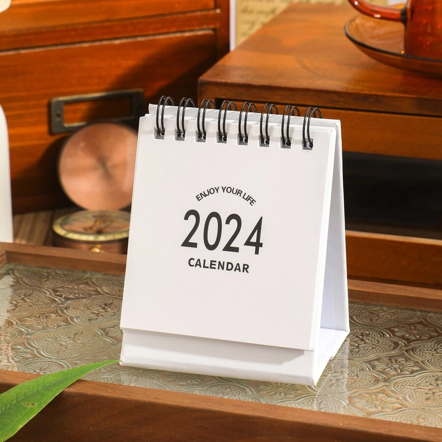Mini Desk Calendar 2024-2025 - Jan 2024 To June 2025 Small Desktop ...