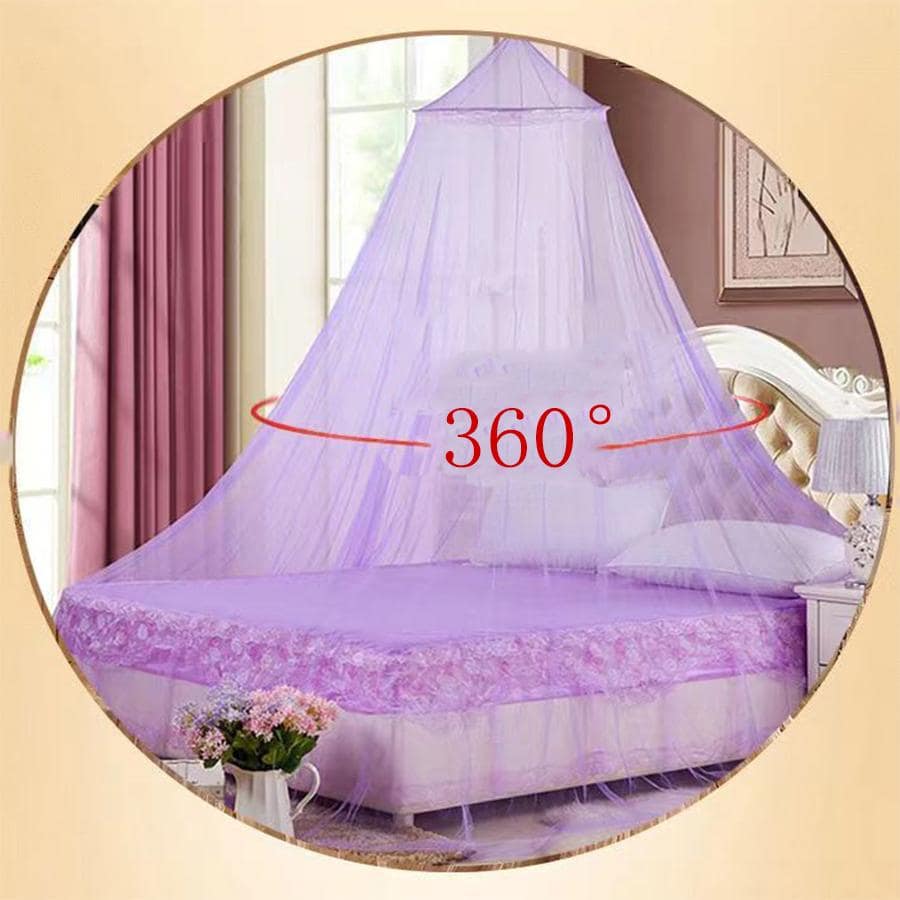 Encrypted Circular Mosquito Net Without Door For 1.5m-1.8m Bed, Ceiling ...