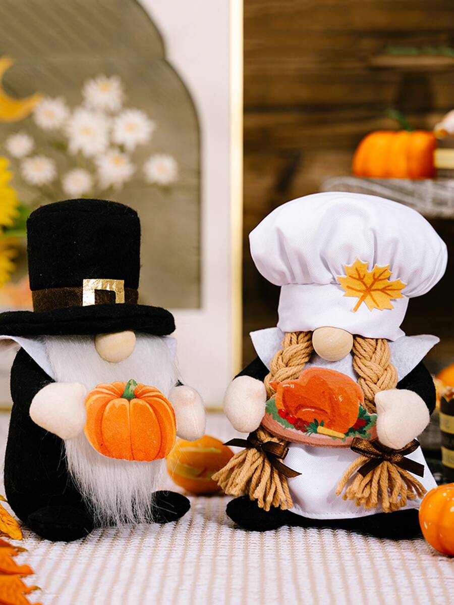 1pc Random Chef Hat & Faceless Old Man Figurine | SHEIN USA