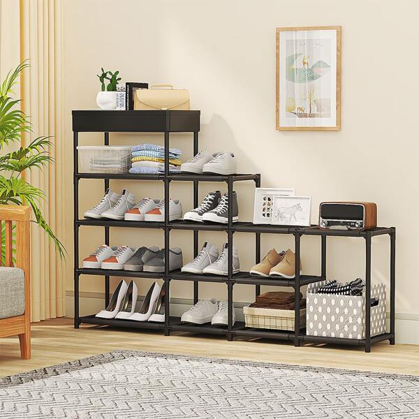 Five-layer storage rack, shoe rack, household multi-functional rack ...