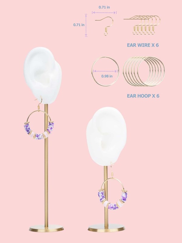 7200 Pcs 2 Boxes 24 Colors Polymer Clay Beads for Bracelet Making ...