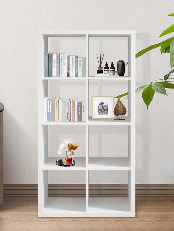 8 Cube Organizer Bookshelf Storage Cube Bookcase, Free Standing Cubby ...