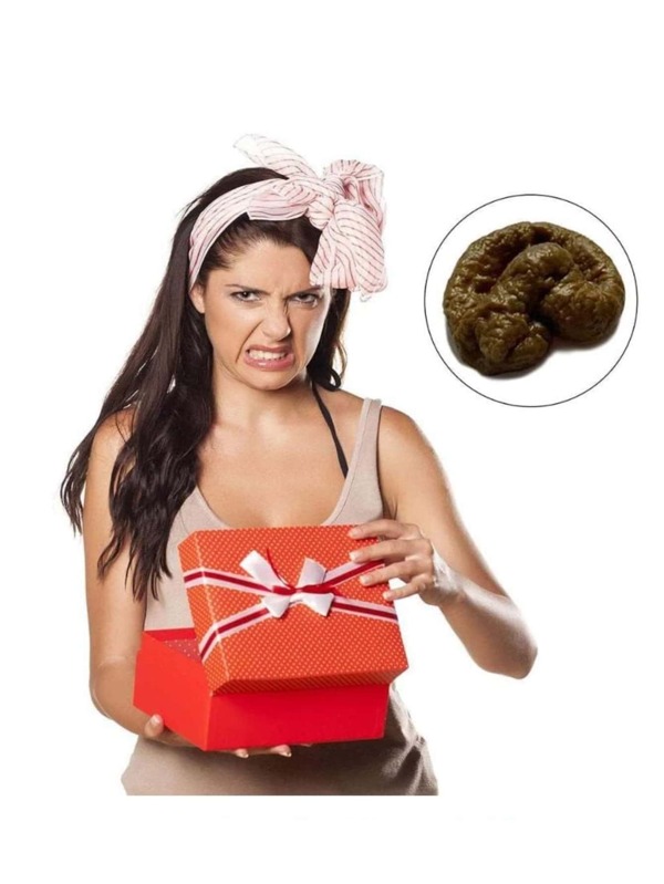 Htppzjr Fake Poopy Toy, Spoof Brown Realistic Fake Poop, Novelty ...