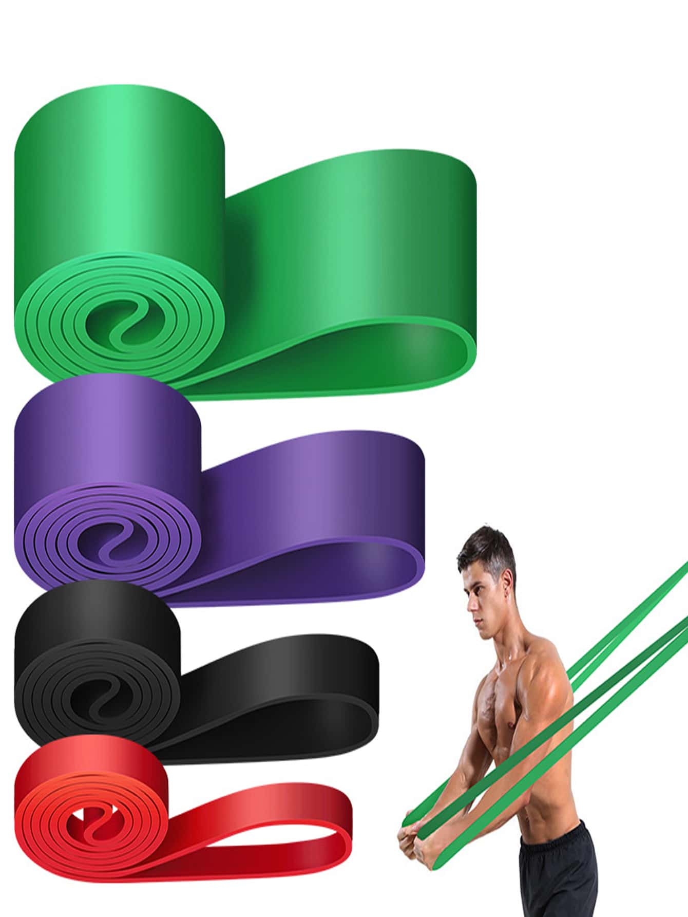 65lb Purple Resistance Band | SHEIN USA