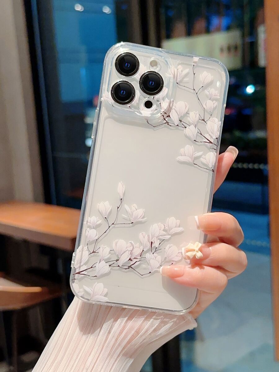 High-Transparency Anti-Fall Painted Apple Phone Case, Minimalist ...