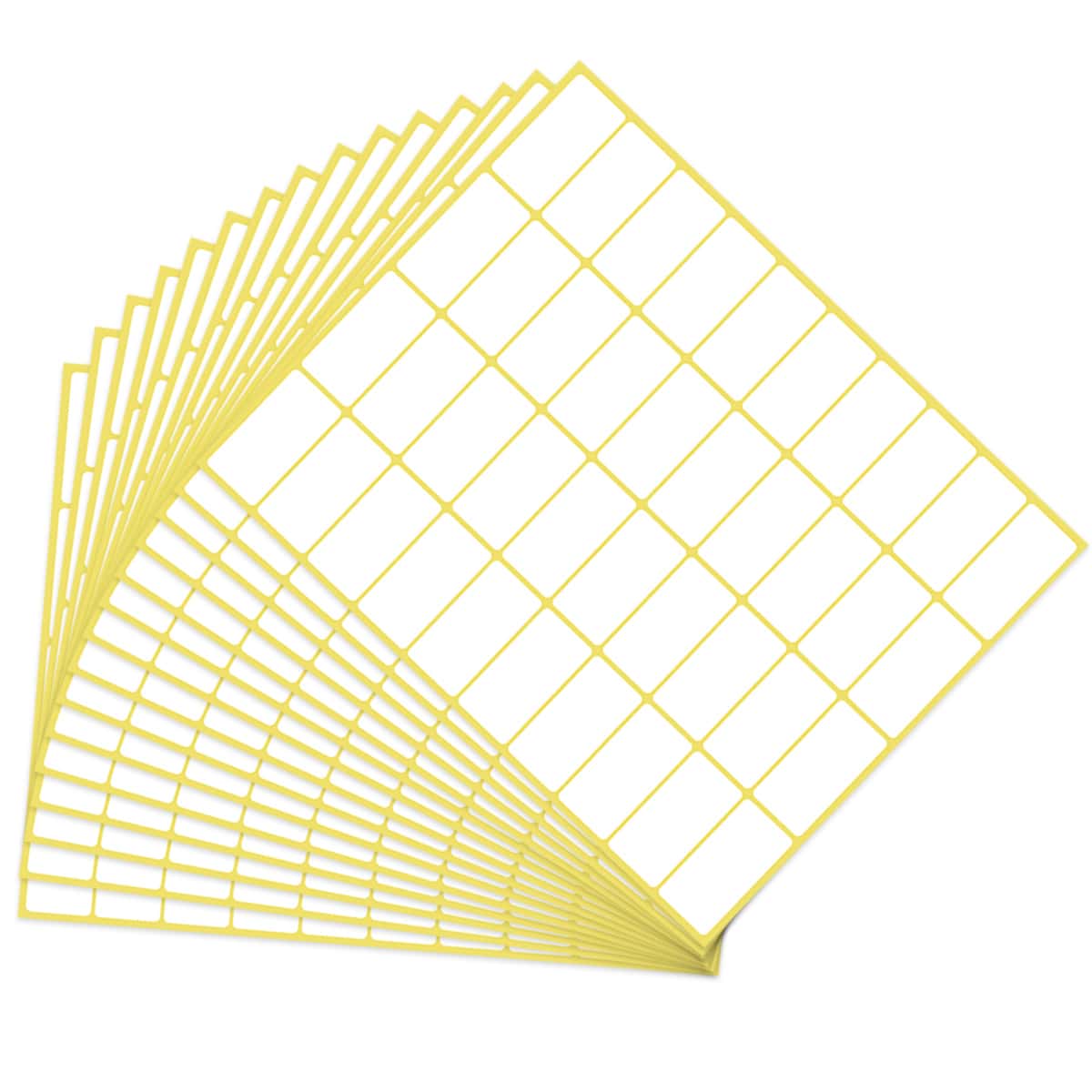 15 Sheet Label Stickers, 600PCS Small Label Stickers, 19 x 38mm, Self ... 15 Sheet Label Stickers, 600PCS Small Label Stickers, 19 x 38mm, Self ...