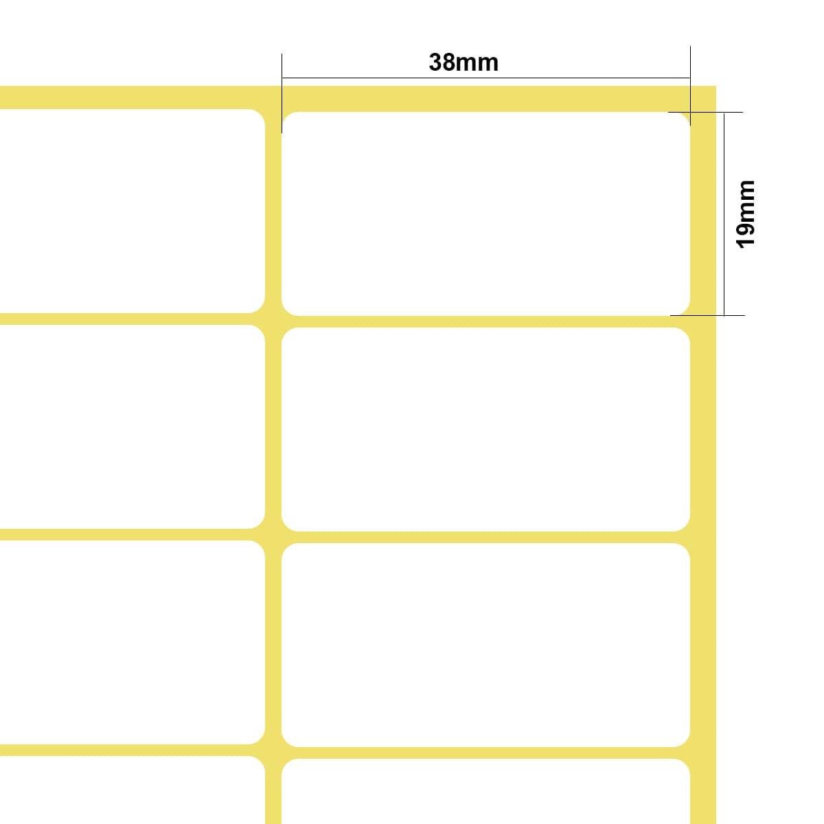 15 Sheet Label Stickers, 600PCS Small Label Stickers, 19 x 38mm, Self ... 15 Sheet Label Stickers, 600PCS Small Label Stickers, 19 x 38mm, Self ...