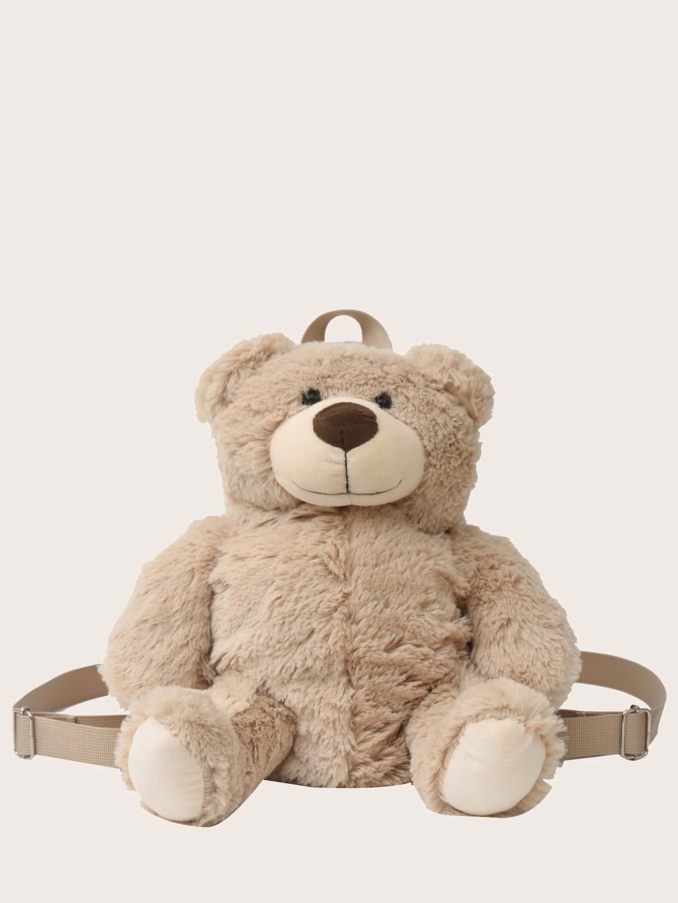 Fashionable Cute Plush Doll Bear Funny Backpack, Cute Cartoon Backpack ...