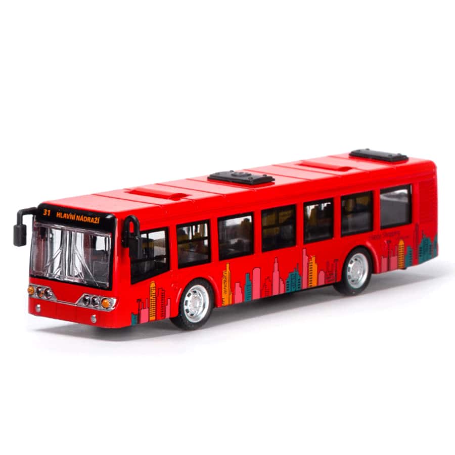 Juguete rojo bus modelo | Moda de Mujer | SHEIN México