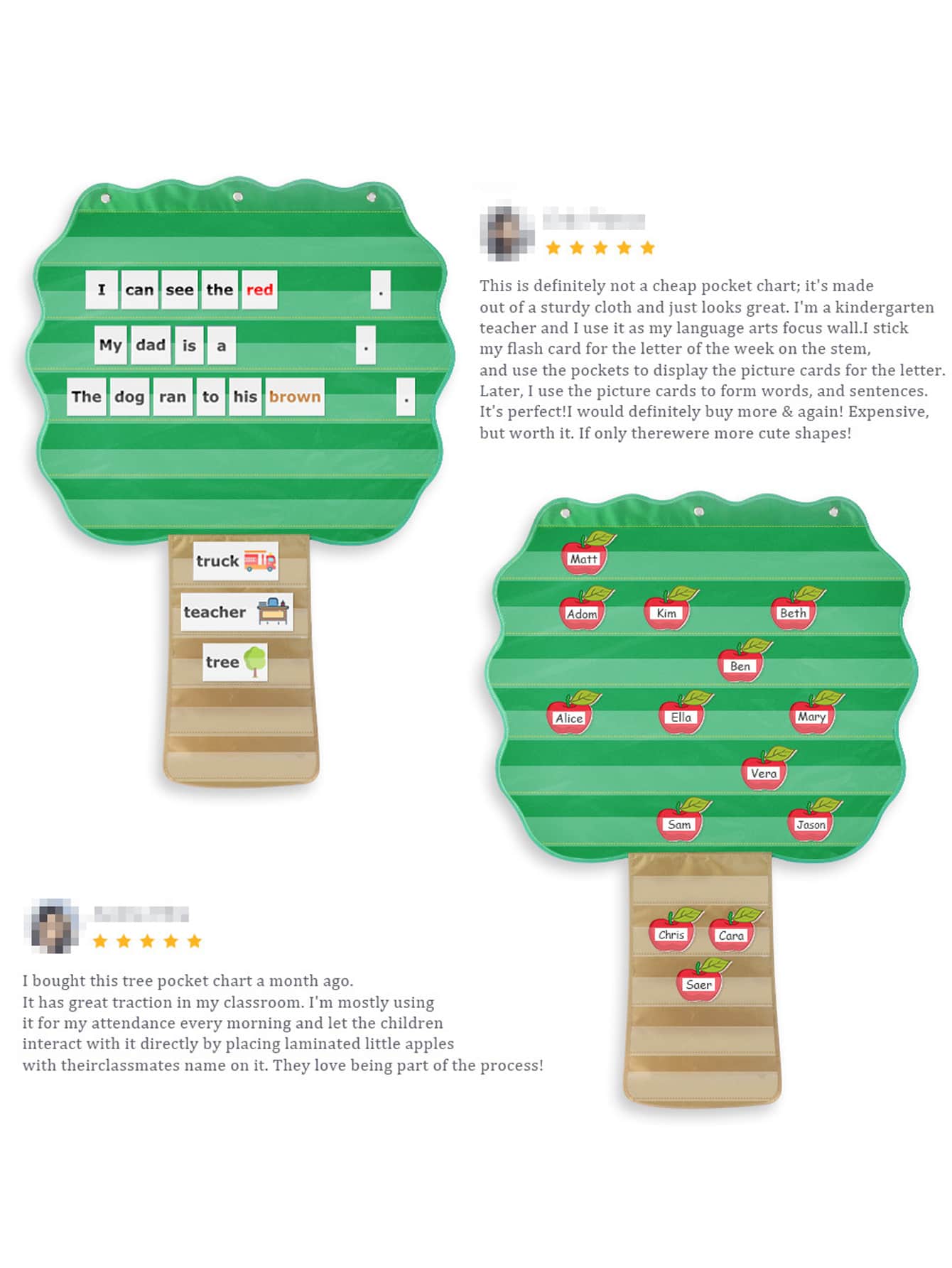 Visual Attendance Sheet, Sentence Building, Event Sorting, Vocabulary ...