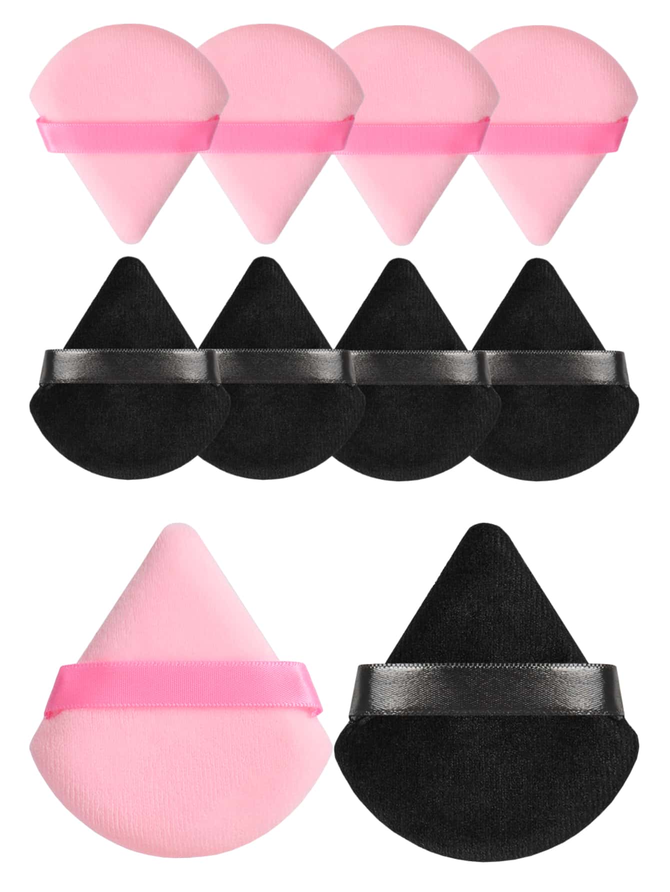 Triangular Loose Powder Puff 10 Pieces | SHEIN USA