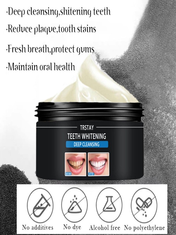 5G/15G/30G/50G/TRSTAY Wholesale of Black Bamboo Charcoal Tooth Powder ...