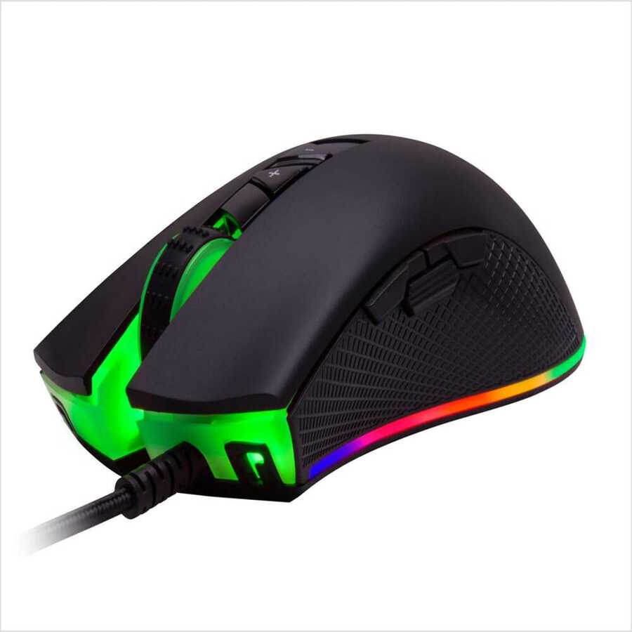 RGB Gaming Mouse, 12000 dpi, 11 RGB Effects, Optical, Wired | SHEIN USA