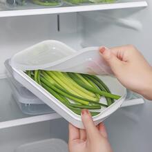 1pc Refrigerator Frozen Meat Box With Compartments, Airtight Sealed ...