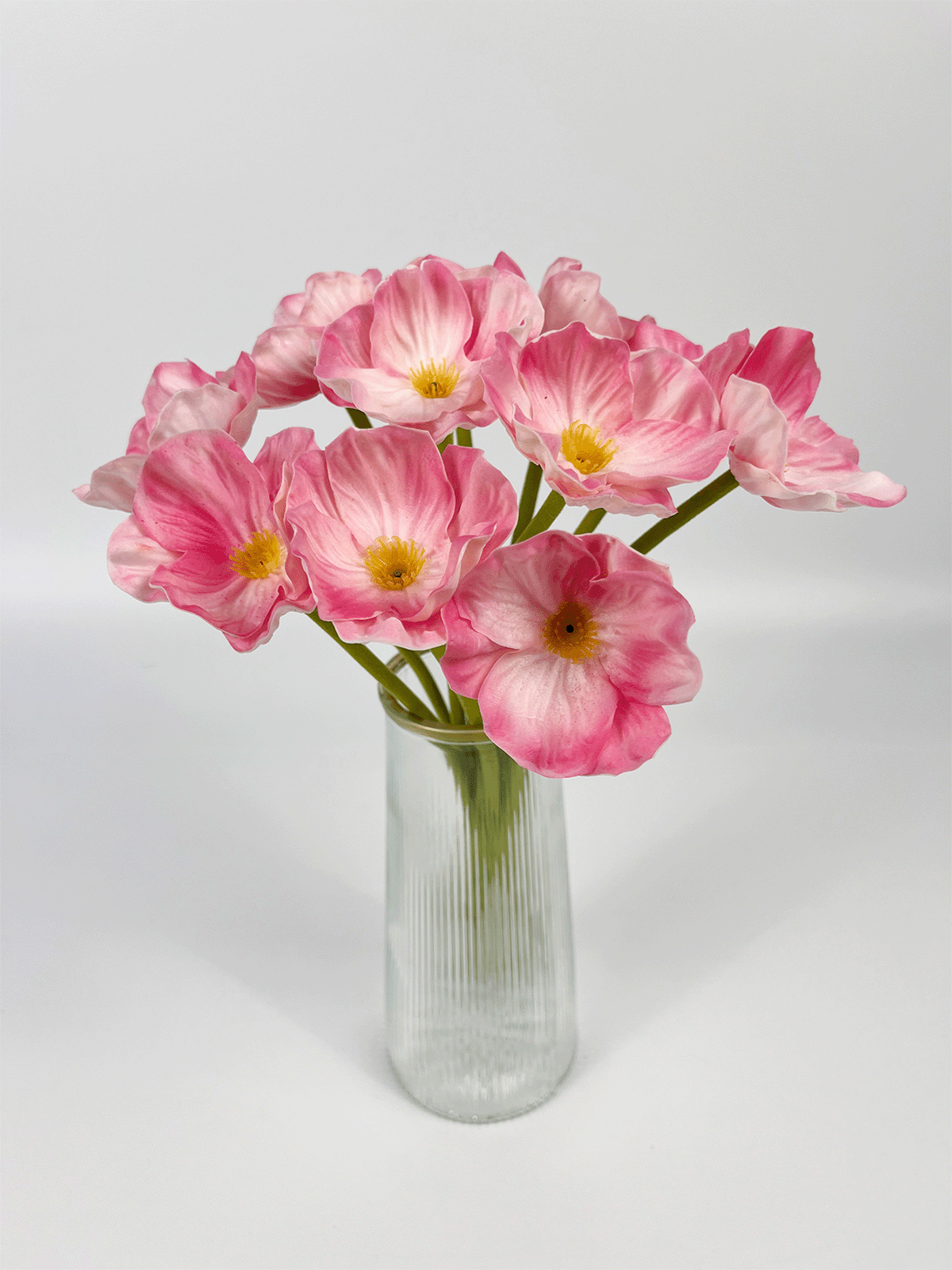 12Pcs Artificial Flower Stems PU Real Touch Flower Fake Flowers 13.38in ...