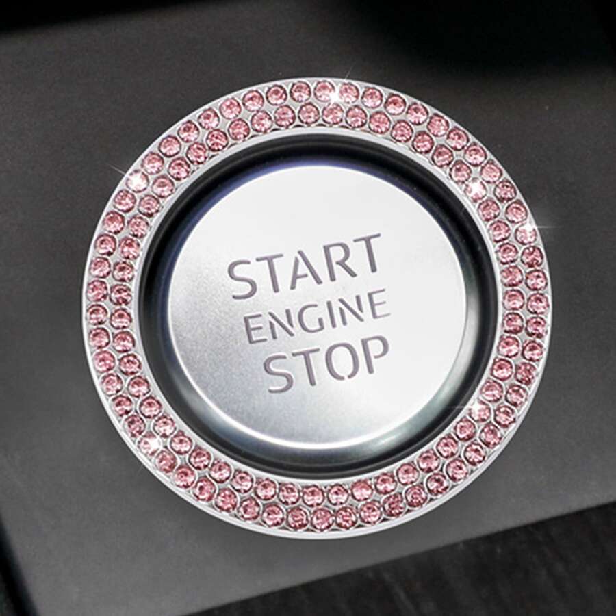 Rhinestone Decor Car One-button Start Sticker for Sale Australia| New ...