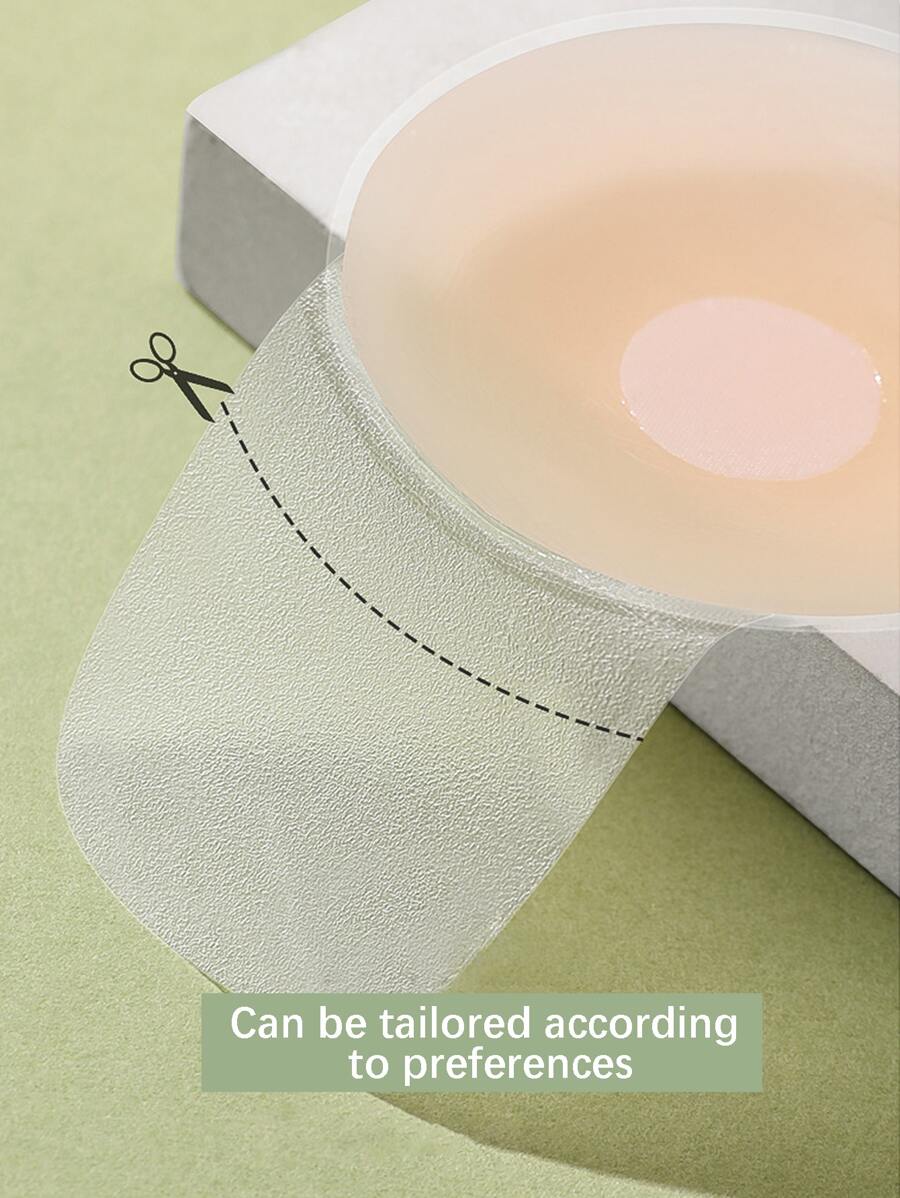 2pcs/Set Silicone Lift-Up Skin-Colored Invisible Breast Petals, Push-Up ...