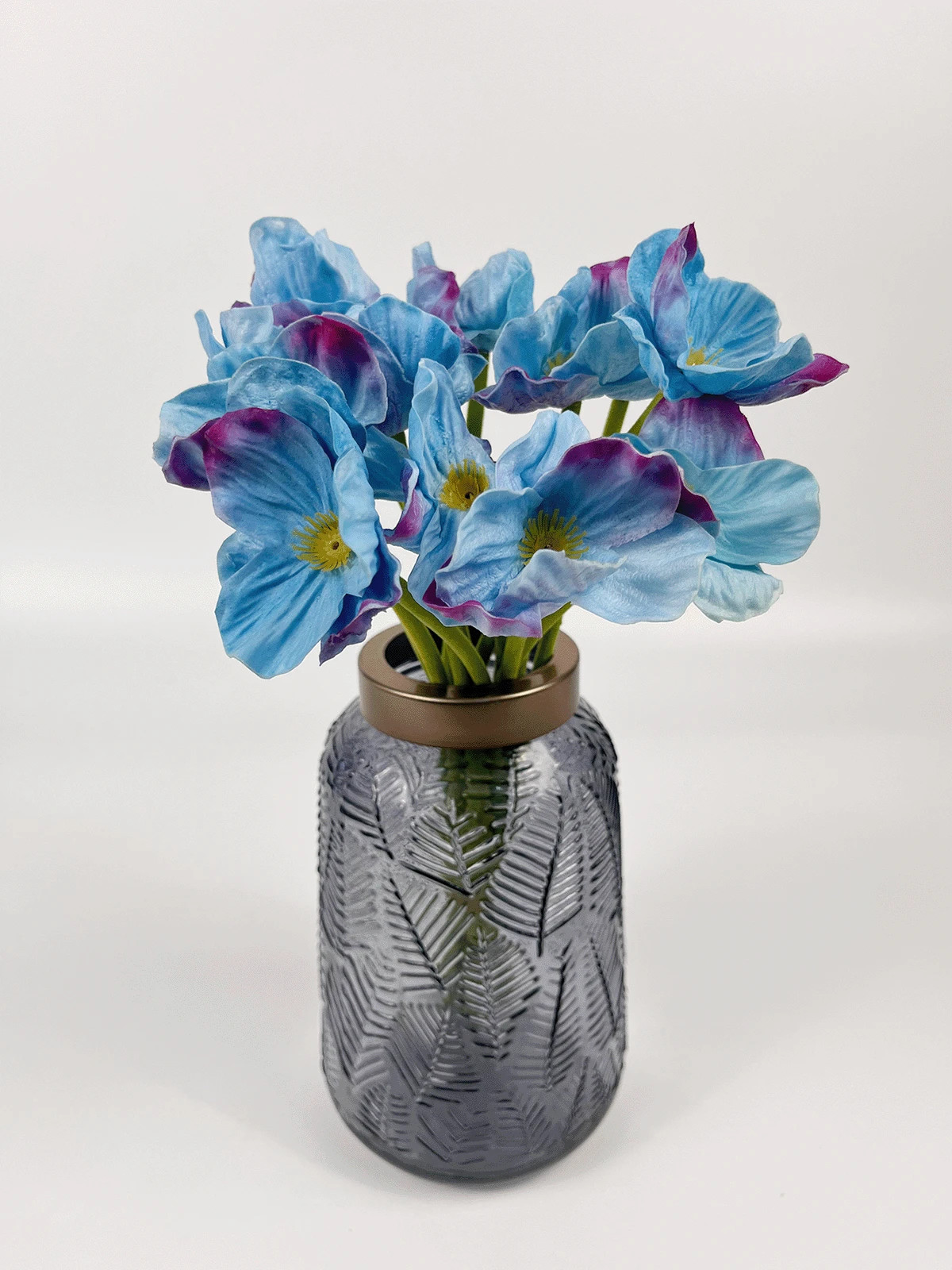 12Pcs Artificial Flower Stems PU Real Touch Flower Fake Flowers 13.38in ...