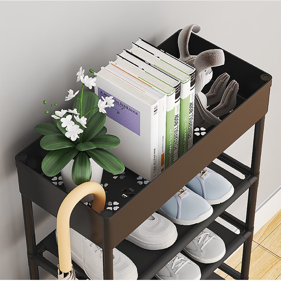 Six-layer assembled device storage shoe rack home assembled shoe rack ...