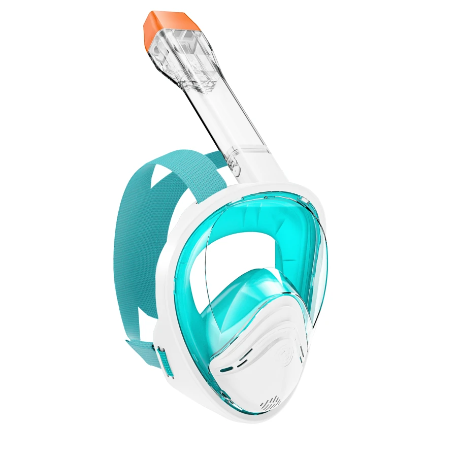 2025 New Full Face Snorkeling Mask, 180° Panoramic Anti-Leak Anti-Fog ...