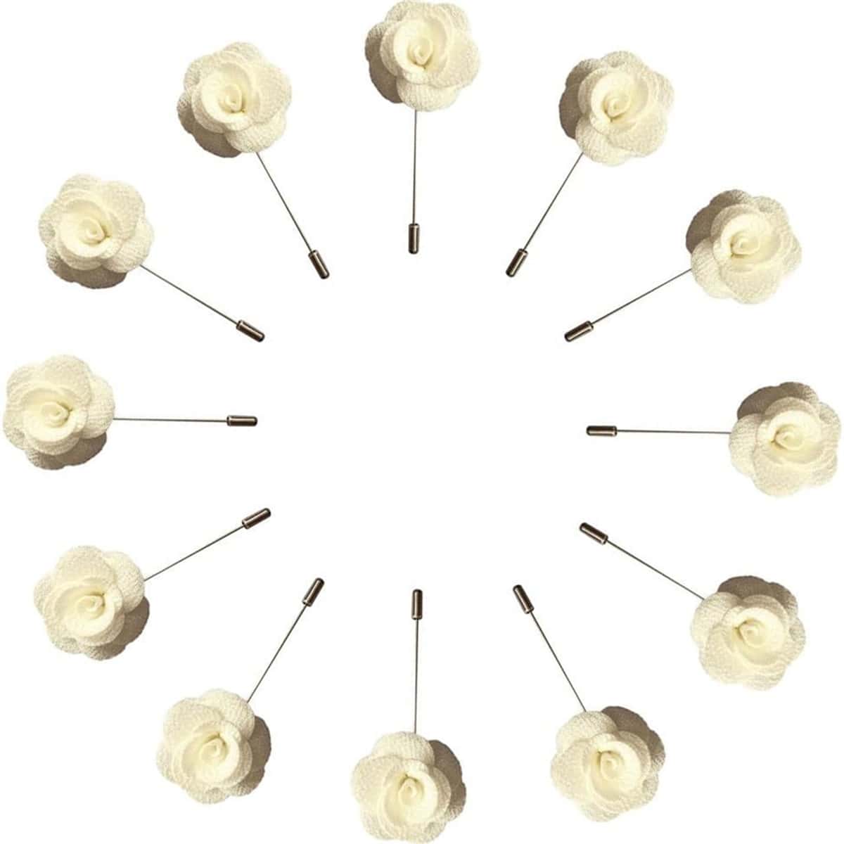 12pcs/pack Groomsmen/lover Lapel Pin For Wedding/party Suit | SHEIN USA