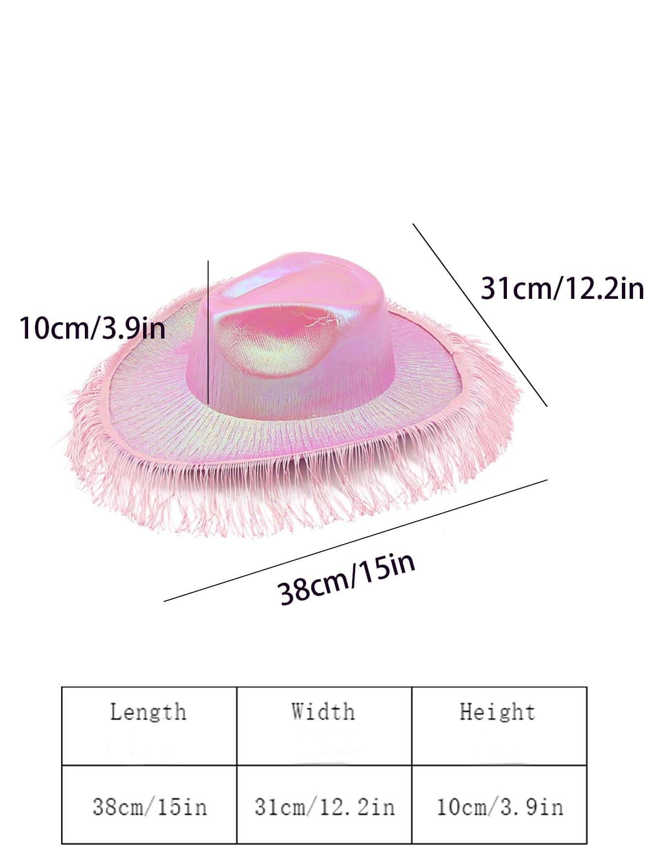 Fringe Trim Cowboy Hat | SHEIN USA