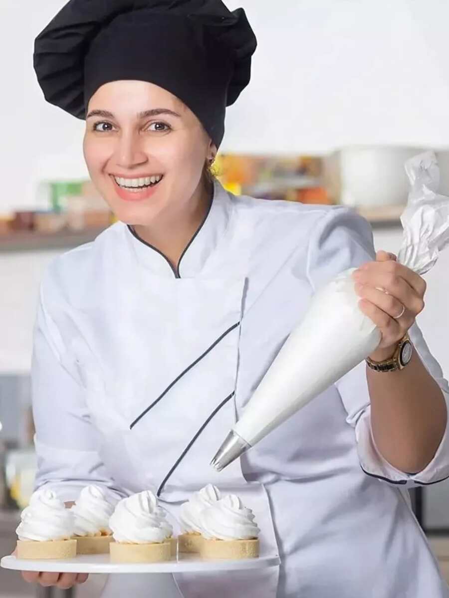 DeTODO 100pz Manga Pastelera Desechable Repostería Plástico Medidas S-24cm M-29cm L-35cm | Moda ...