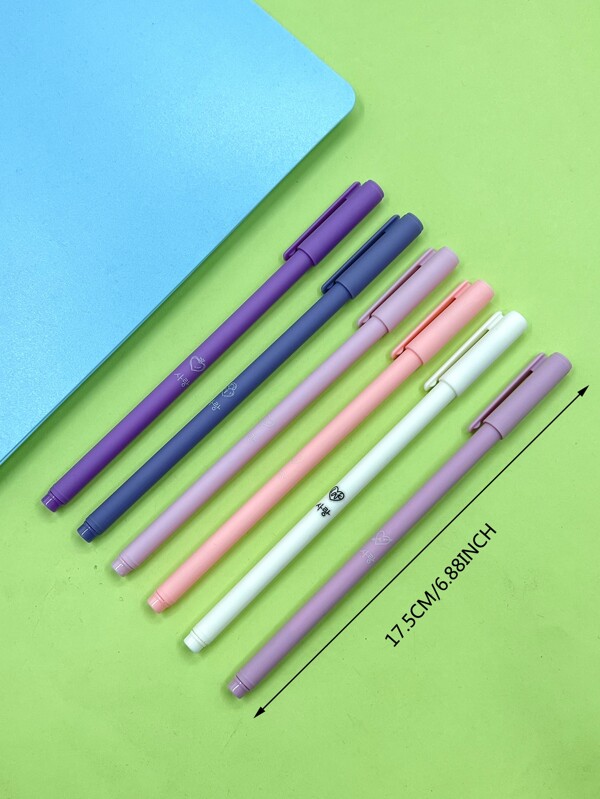 Ballpoint Pens + Fill Set Black Blue Red Ink Bullet 0.5mm Gel Pens ...